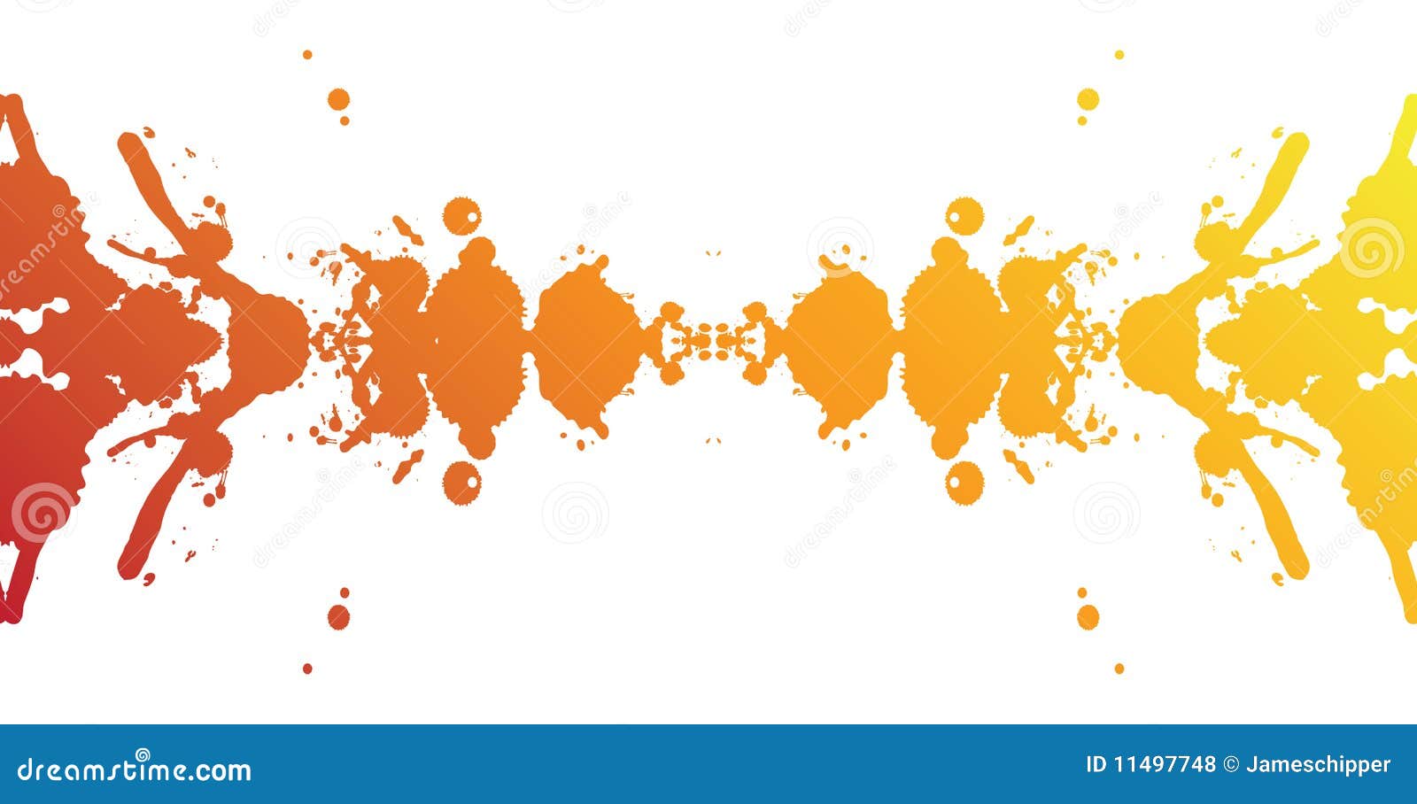 Colorful splash banner stock vector. Illustration of black - 11497748