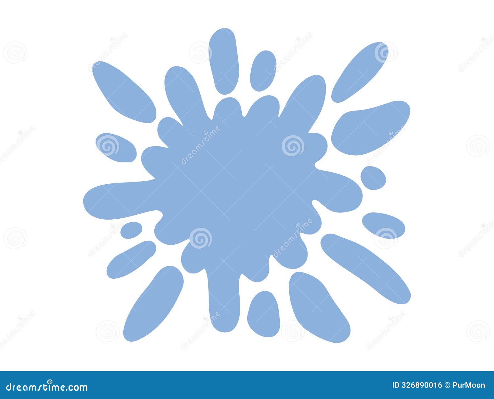 Colorful Splatter Abstract Shape Illustration. Colorful Ink Spots ...