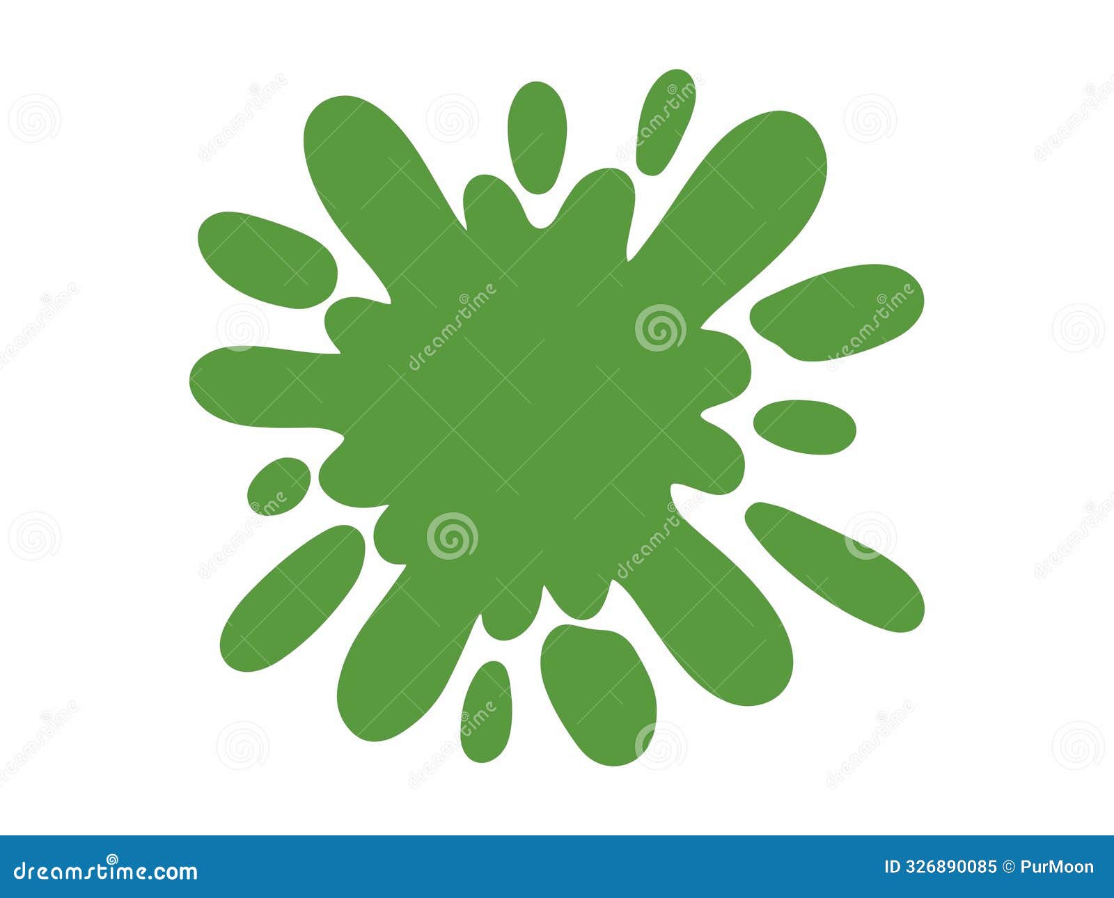 Colorful Splatter Abstract Shape Illustration. Colorful Ink Spots ...