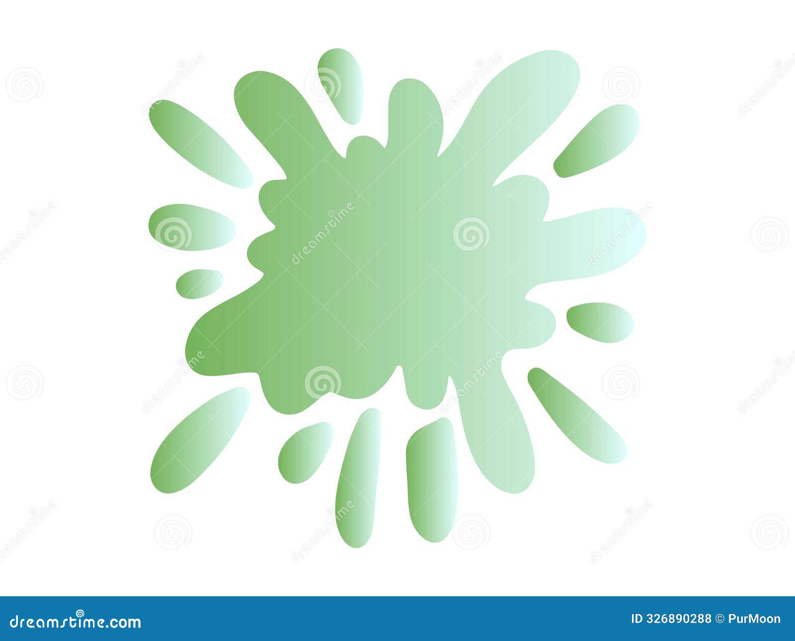 Colorful Splatter Abstract Shape Illustration. Colorful Ink Spots ...