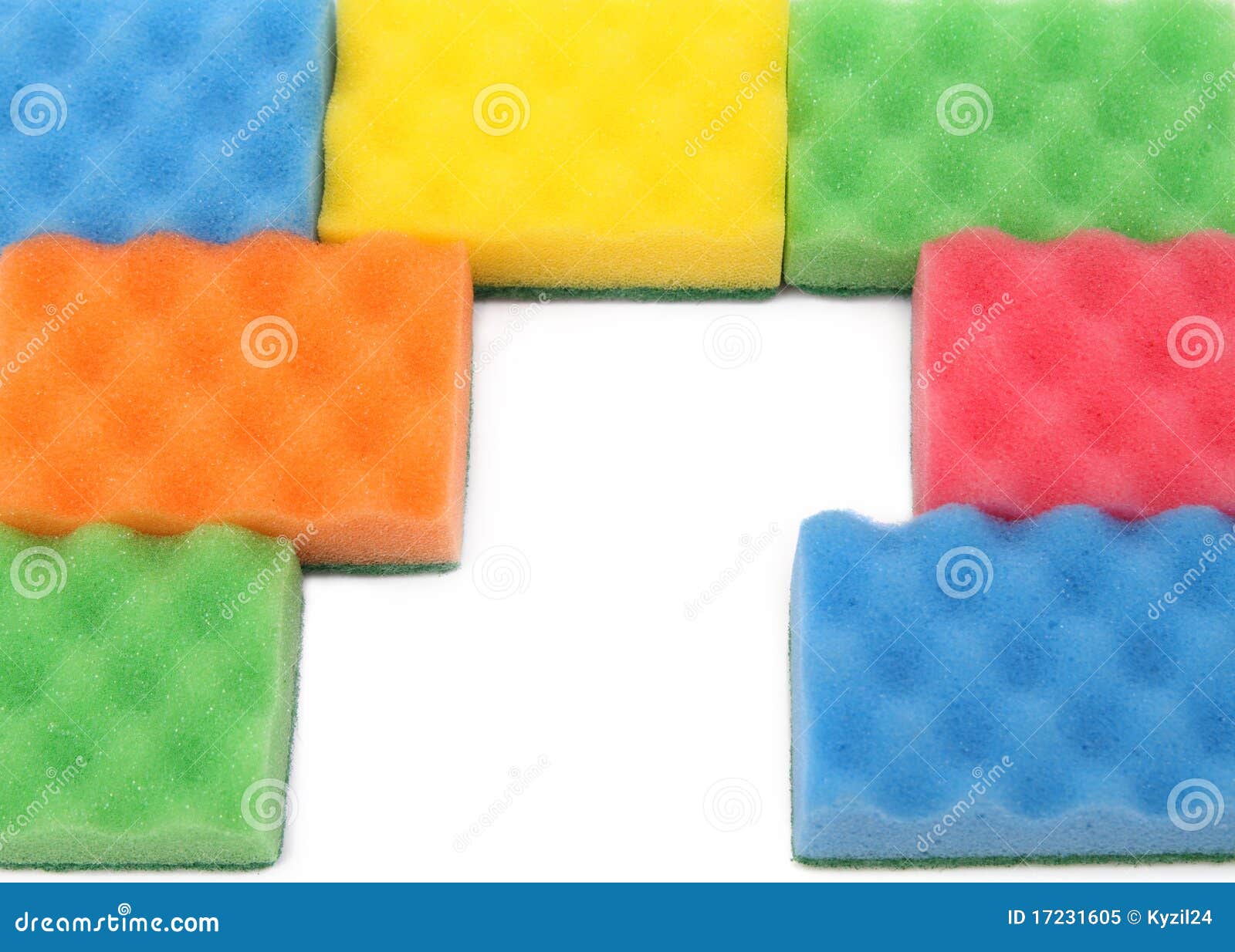 Colorful sponge background stock image. Image of sanitary - 17231605