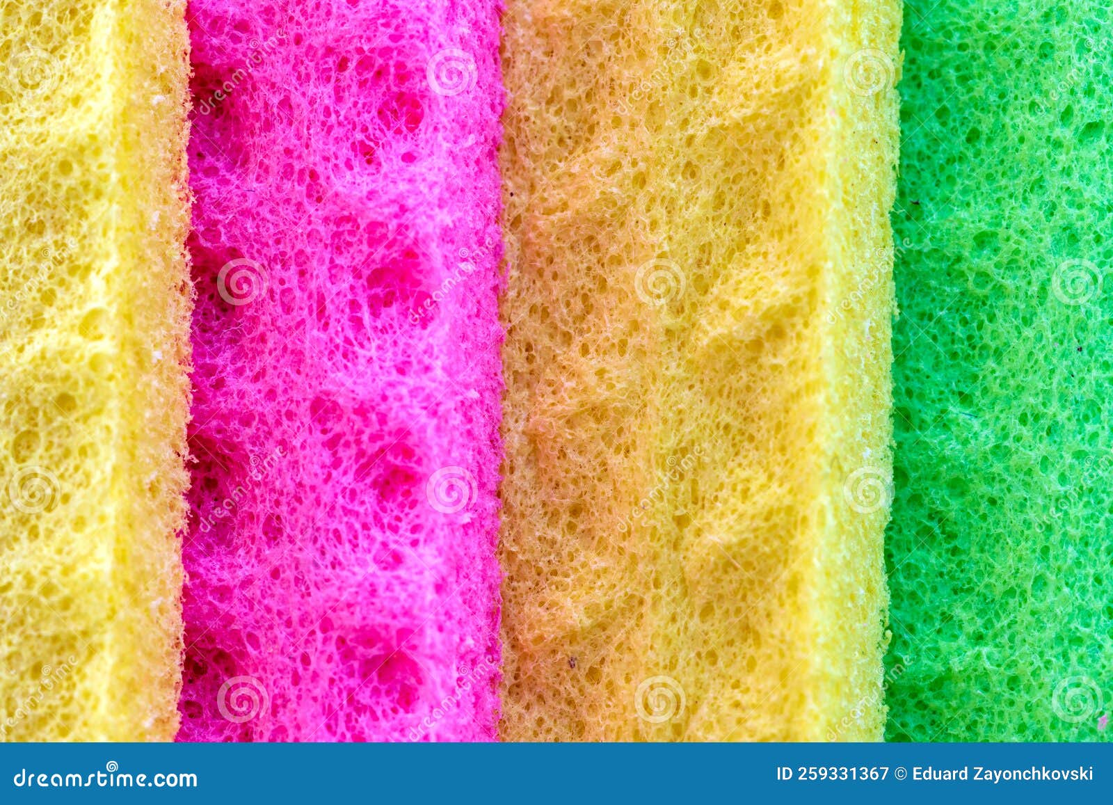 Colorful Sponges. Sponge Texture Background Stock Image - Image of ...