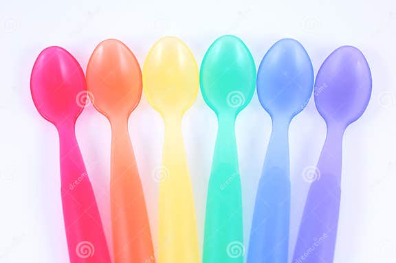 Colorful spoons stock image. Image of spoons, color, utensil - 768765