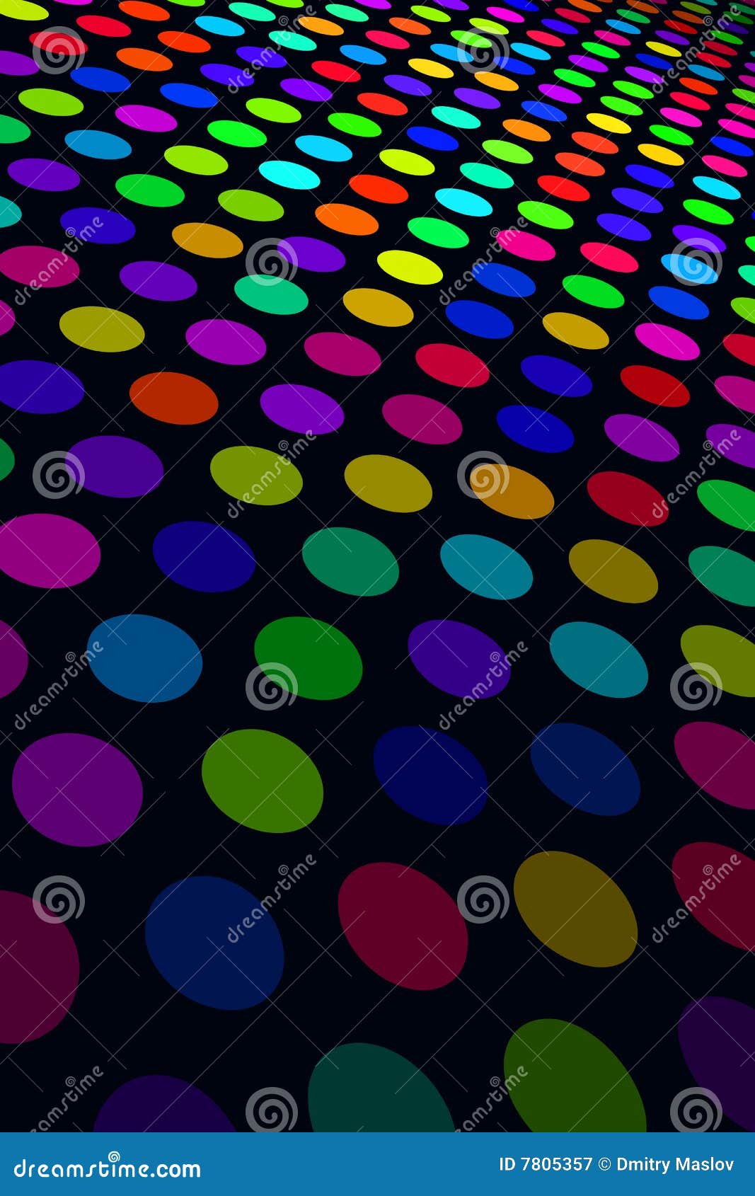 Colorful Spot Pattern stock vector. Illustration of circle - 7805357