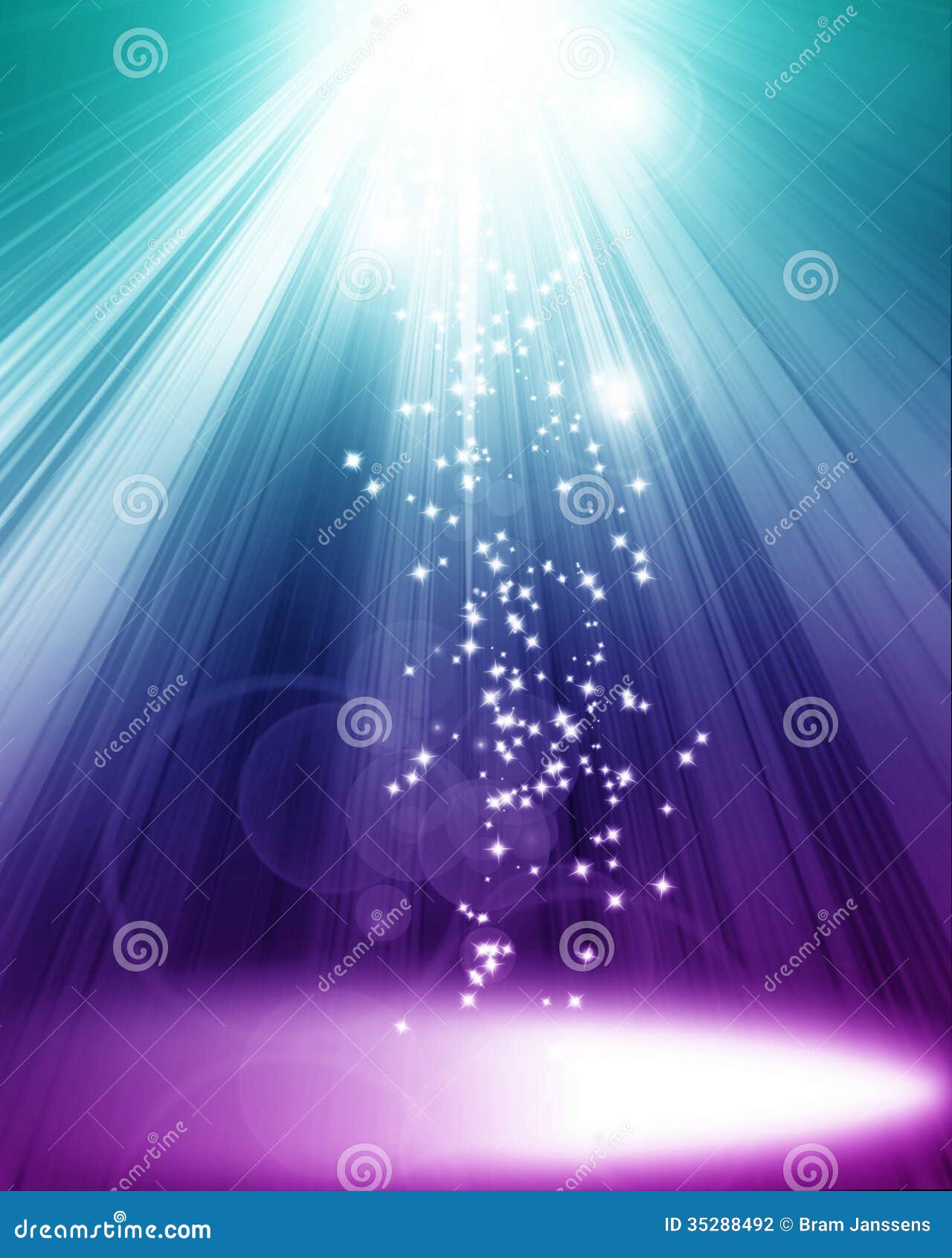 Colorful spotlight stock illustration. Illustration of concert - 35288492