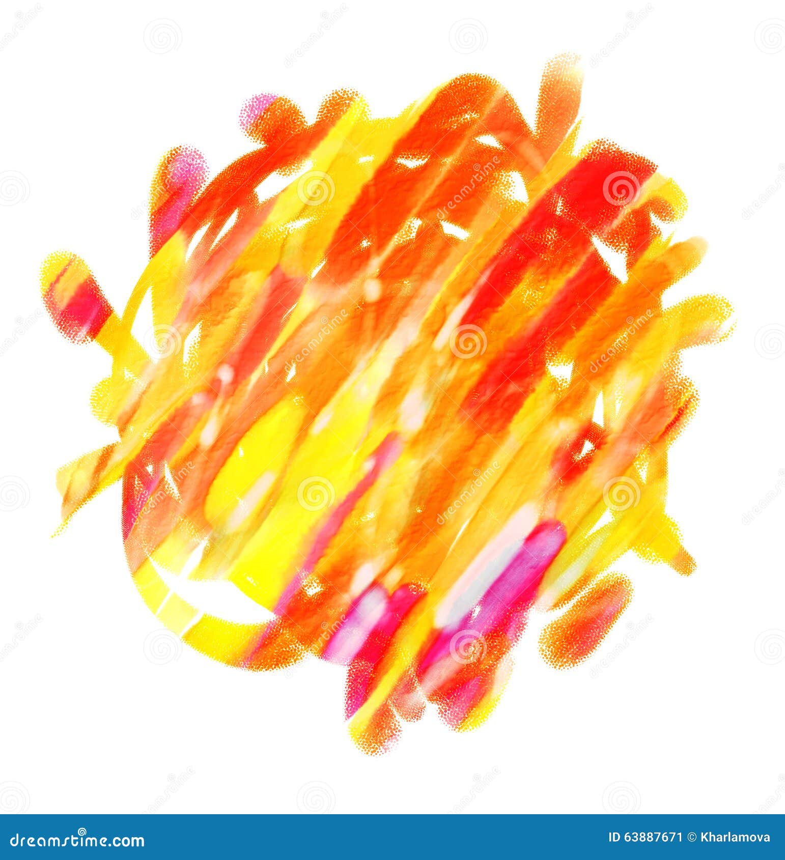 Colorful Spots Background Cartoon Vector | CartoonDealer.com #6220723