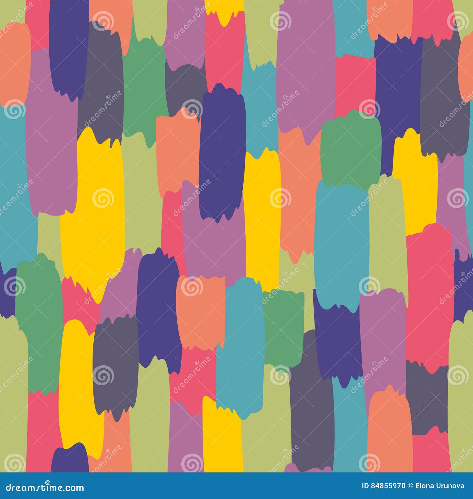 Colorful Spots Seamless Abstract Pattern Stock Vector - Illustration of ...