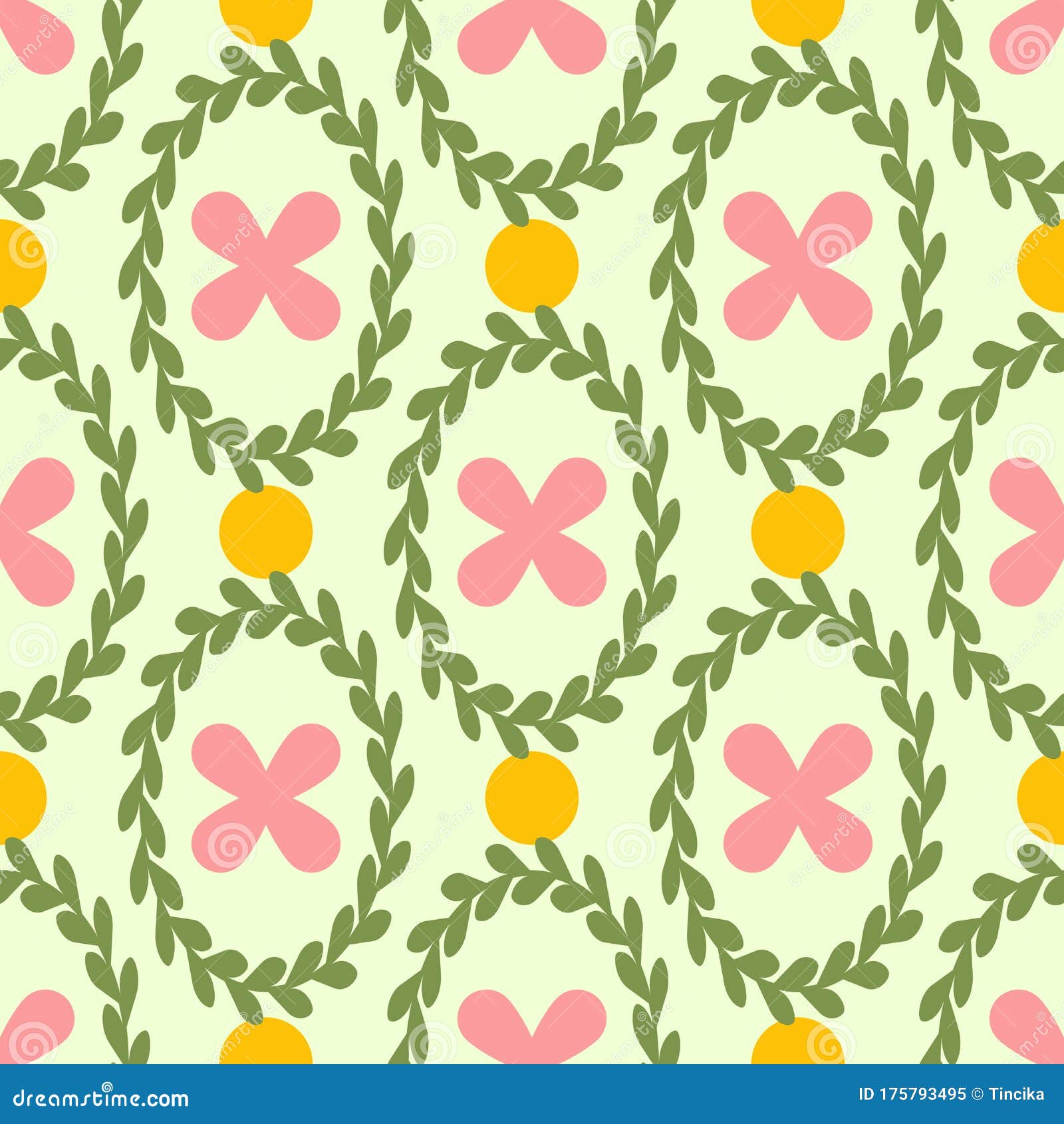 Colorful Spring Floral Patterns in Collection. Stock Vector ...