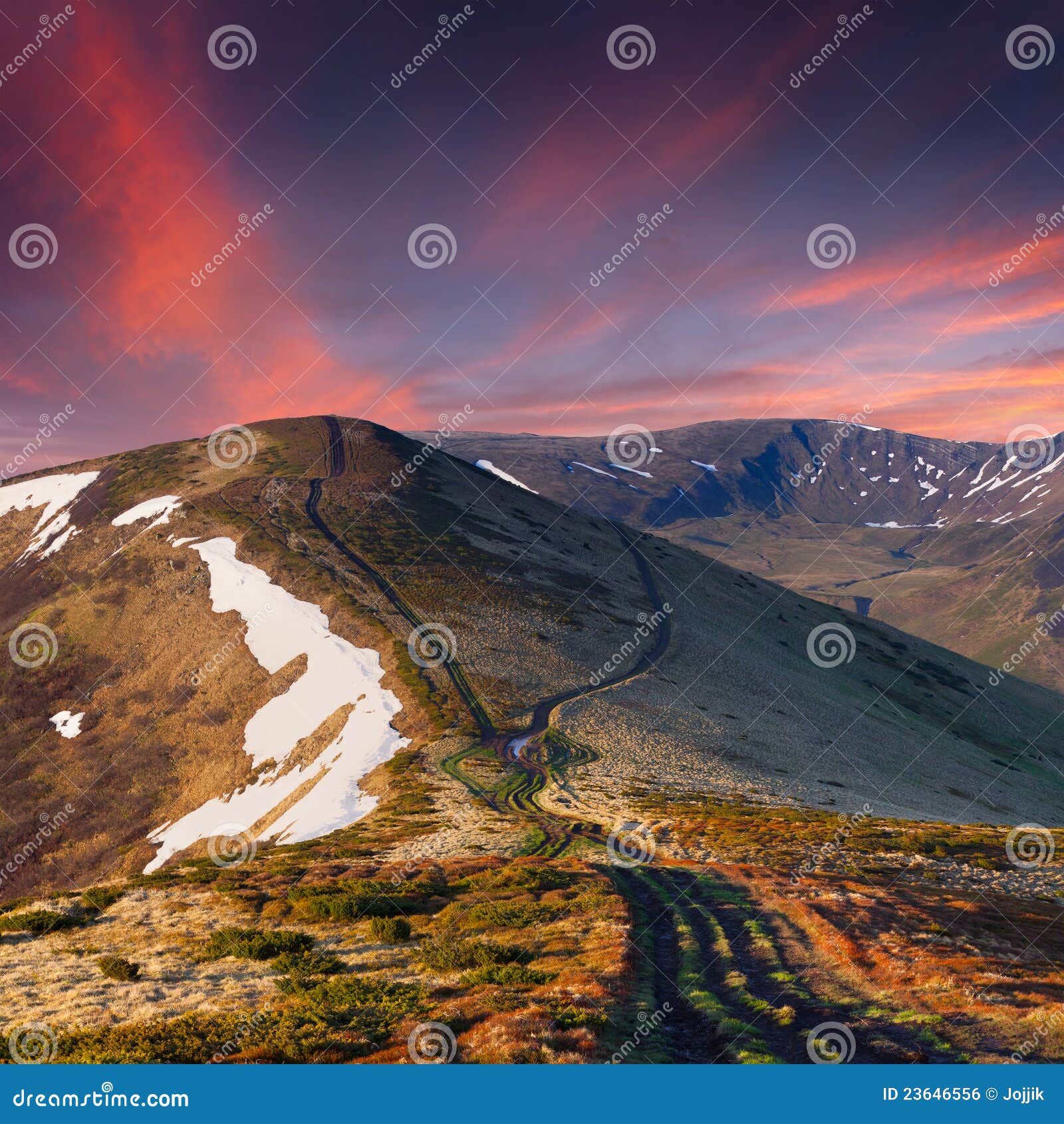 Colorful spring landscape stock photo. Image of grass - 23646556