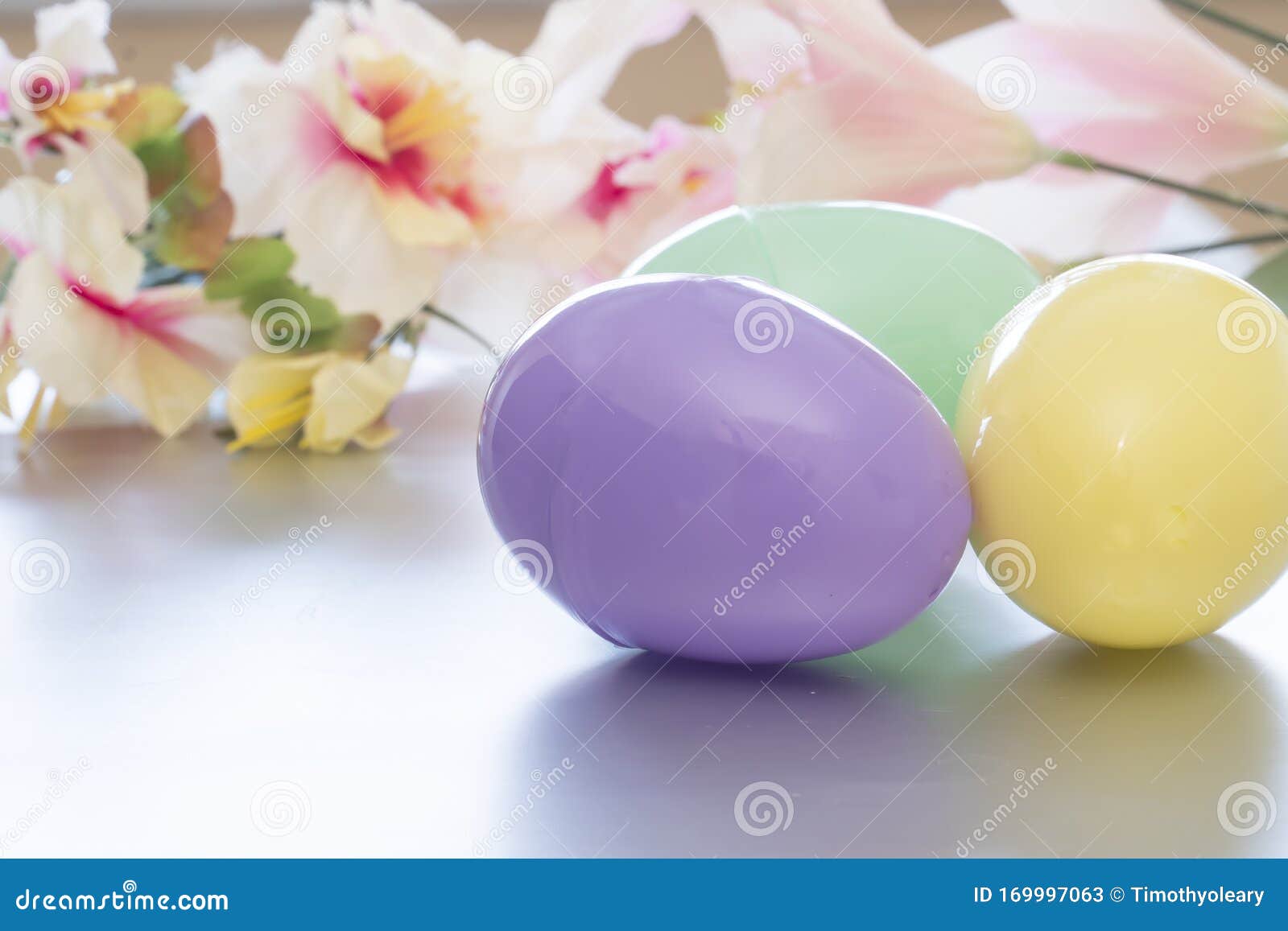 Preparing for the Upcoming Spring Season with Colorful Easter Eggs ...