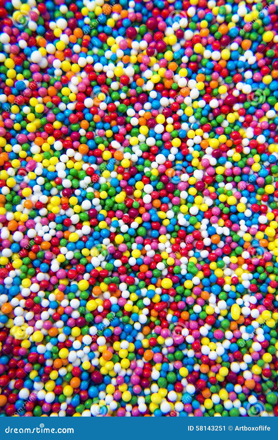 Colorful sprinkle balls stock image. Image of beauty - 58143251