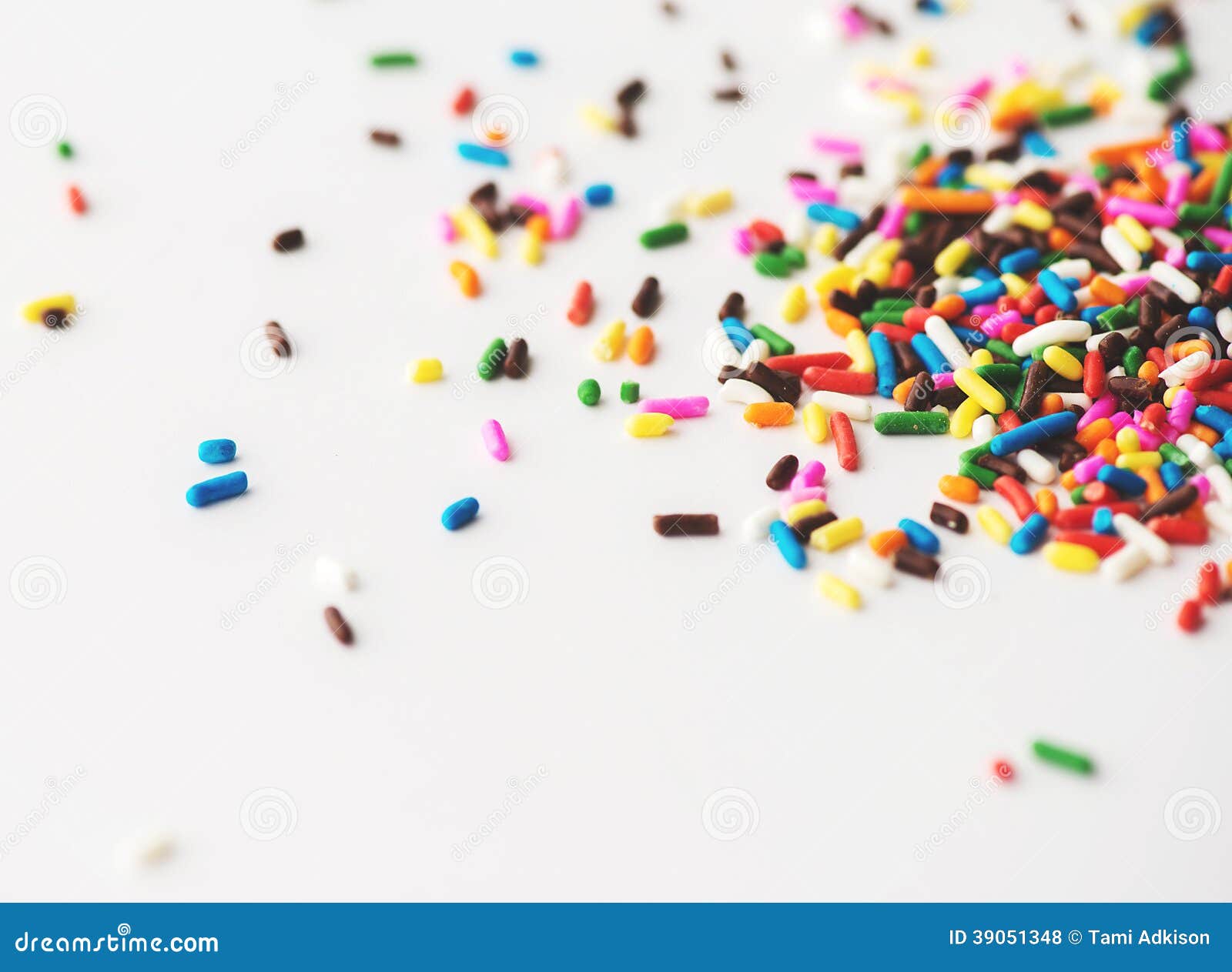 Colorful Sprinkles stock photo. Image of sweet, celebration - 39051348