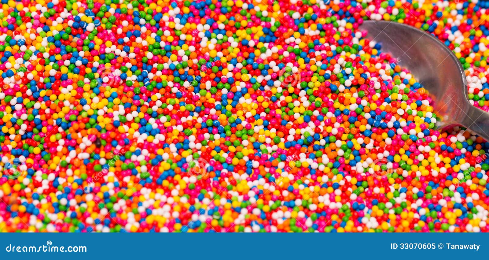 Colorful sprinkles stock image. Image of decorative, colour - 33070605