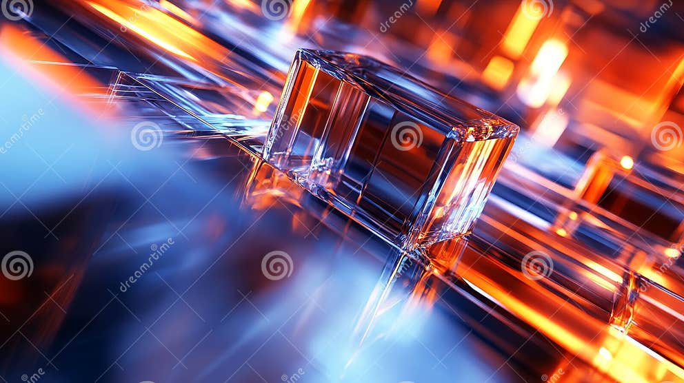 With Colorful Square Blocks, this is an Abstract Background with a High ...