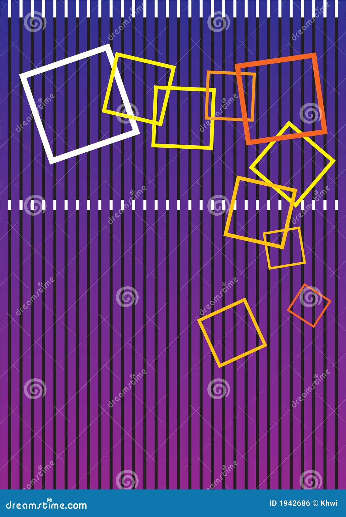 Colorful Square Boxes stock vector. Illustration of strip - 1942686