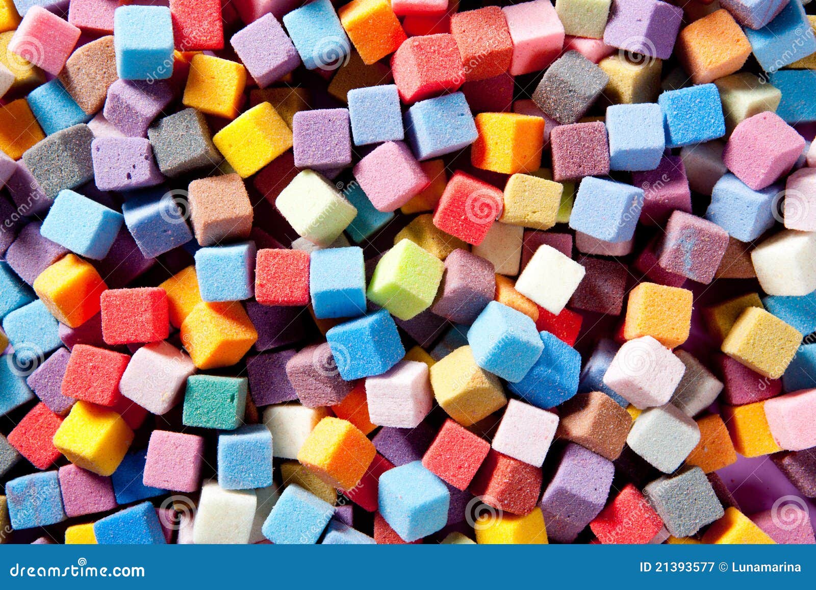 Colorful Square Foam Cubes Texture Stock Image - Image of object ...
