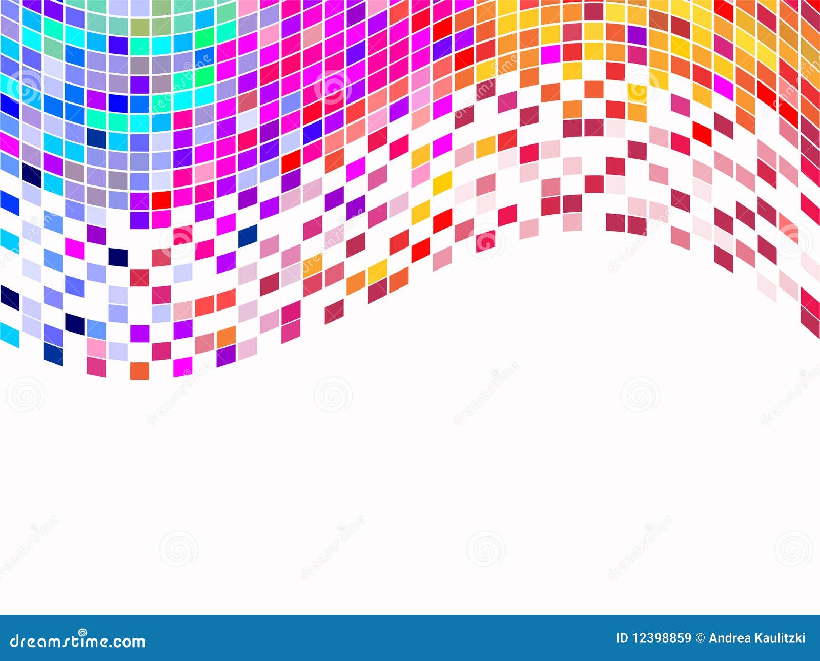 Colorful square pixel stock vector. Illustration of beauty - 12398859