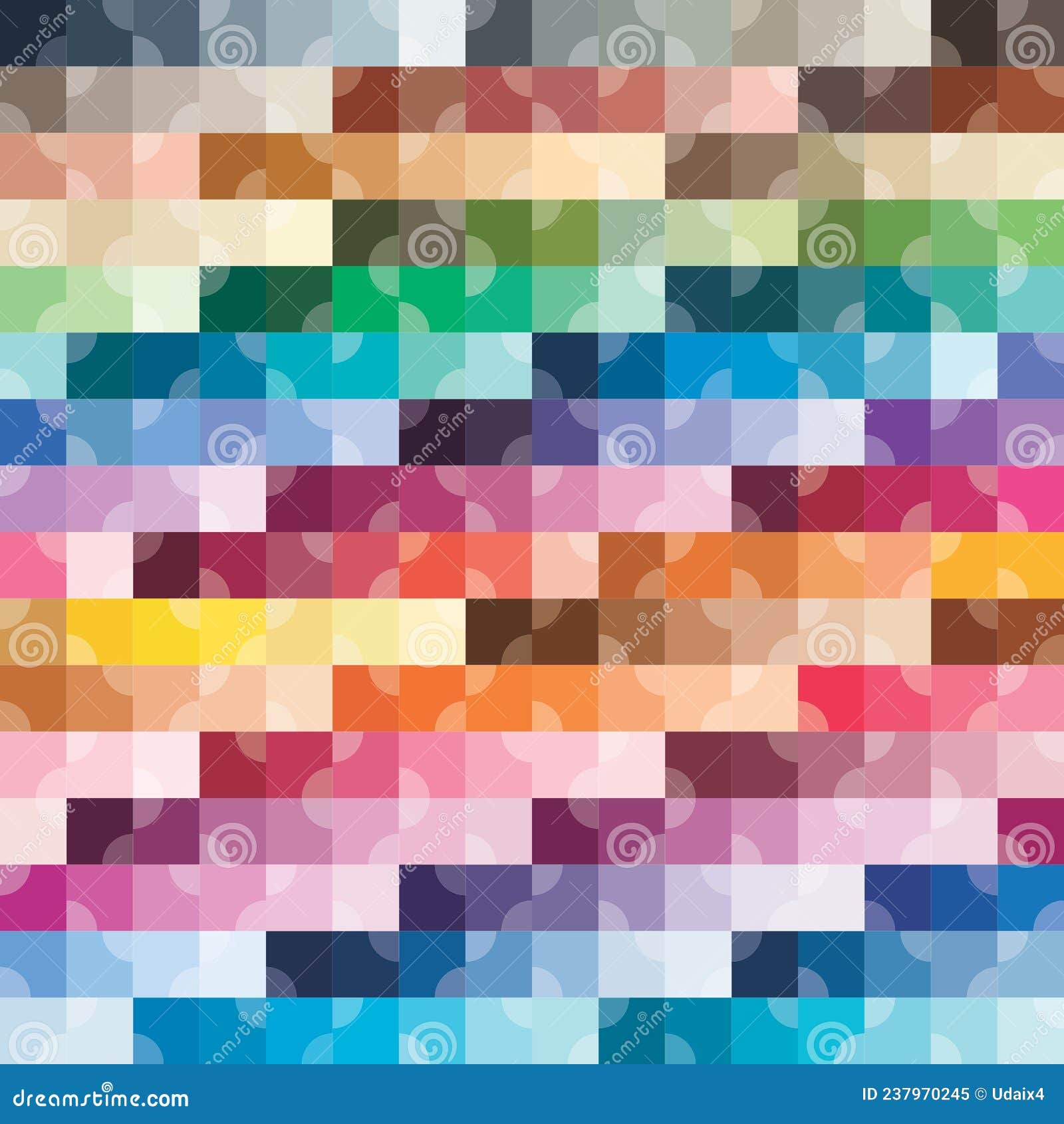 Square Retro Pattern Colorful Abstract Background Seamless Consistency ...