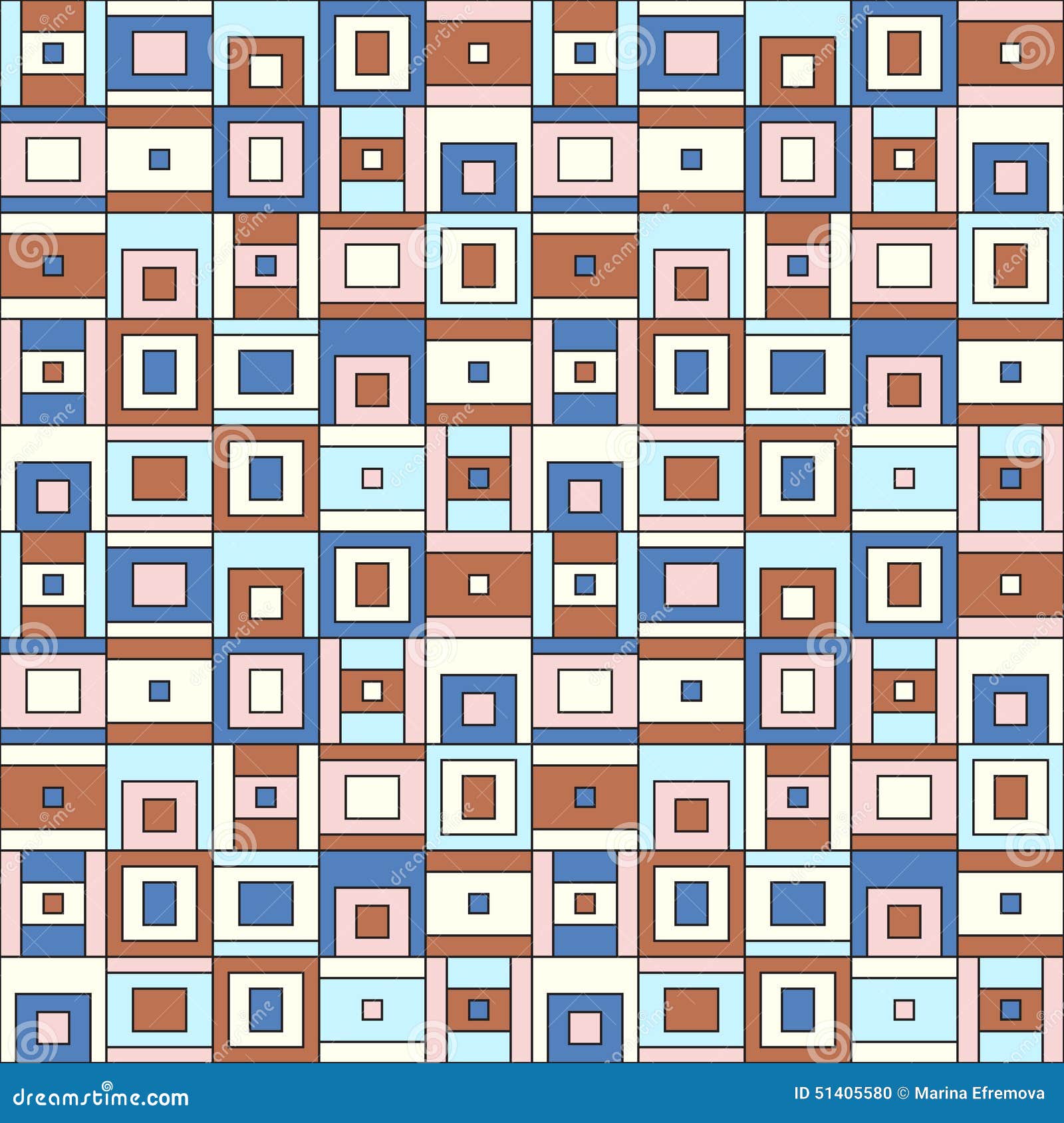 Colorful square texture stock vector. Illustration of pattern - 51405580