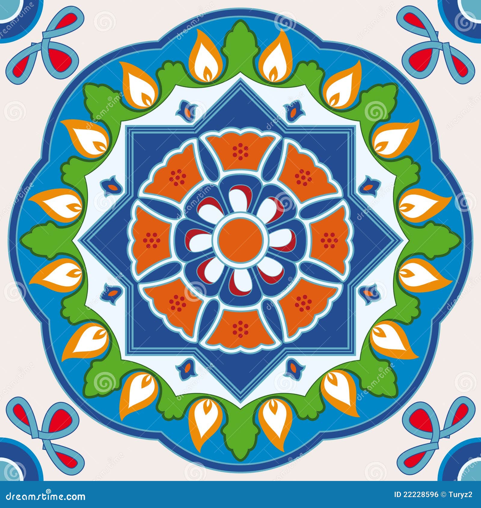 Colorful Square Box Template With Lid Vector Illustration ...