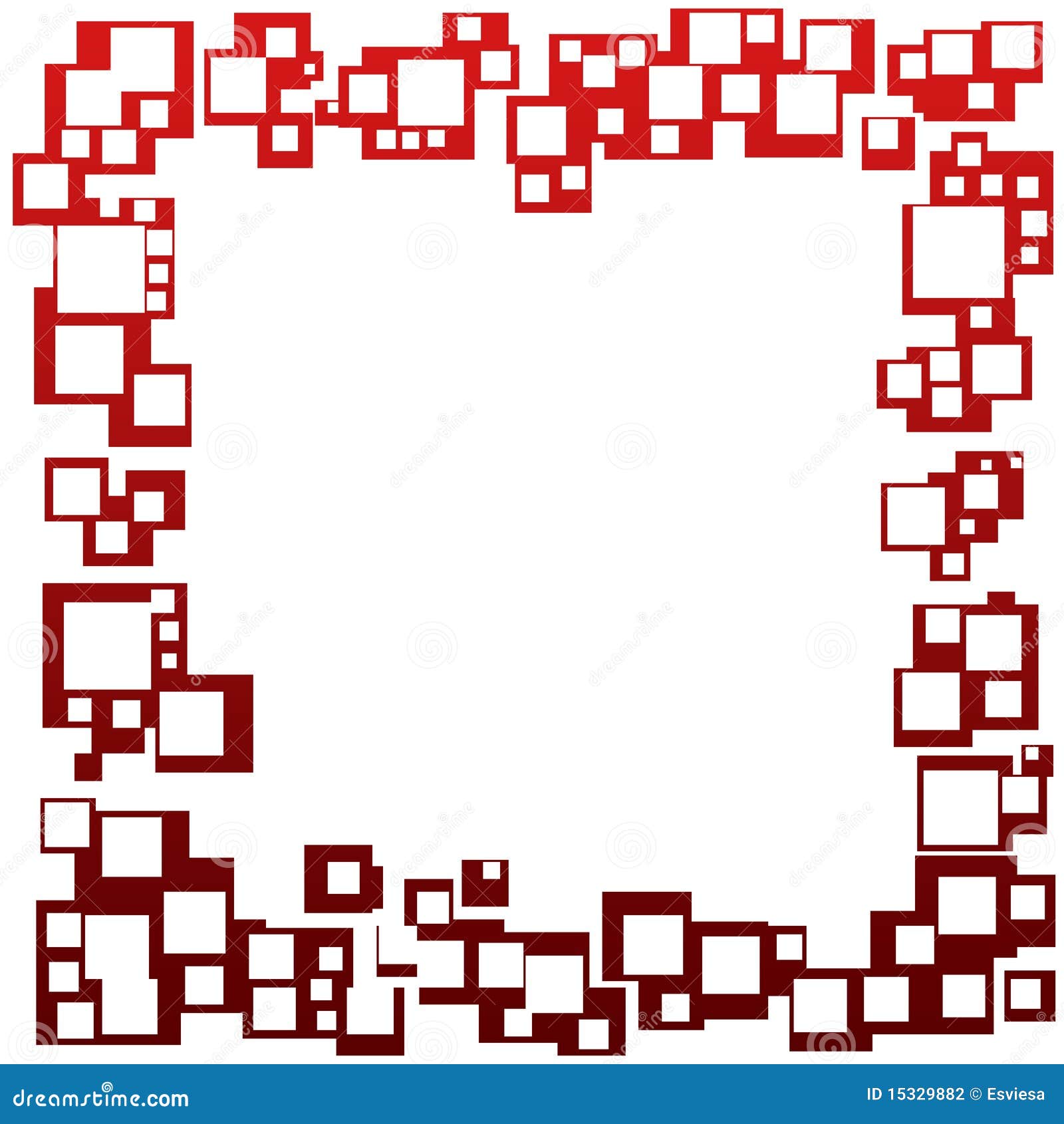 Colorful squares frame stock illustration. Illustration of color - 15329882