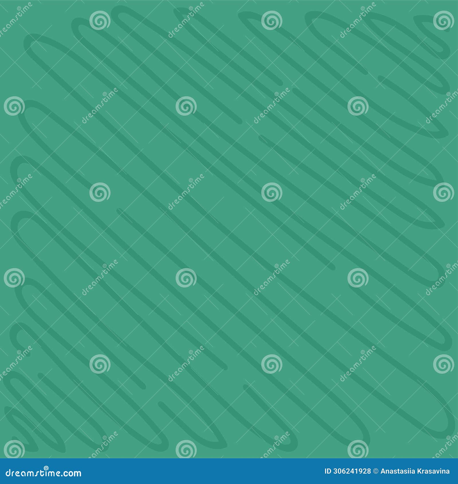 Colorful Squiggle Line Doodle Green, Grey Pattern. Creative Minimalist ...