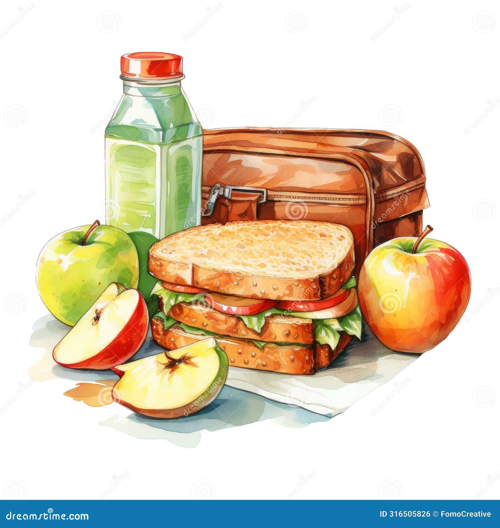 Colorful Stack of Lunch Boxes for Healthy Eating Stock Photo ...