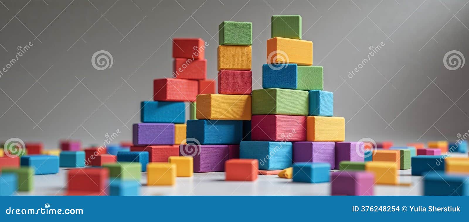 Stacked Blocks Royalty-Free Stock Image | CartoonDealer.com #18005320