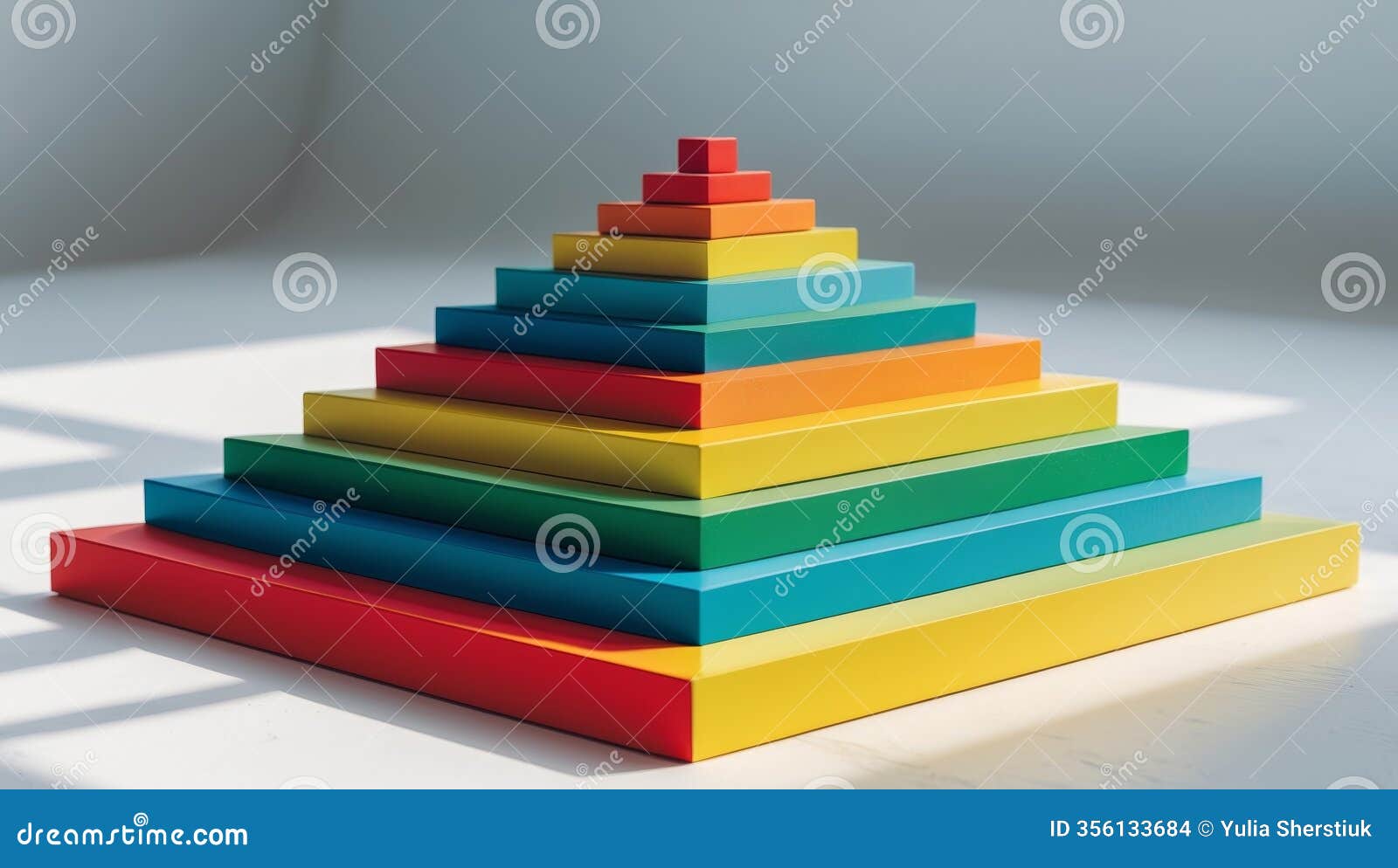 Vibrant Pyramid Of Assorted Fresh Fruits Royalty-Free Stock Photo ...