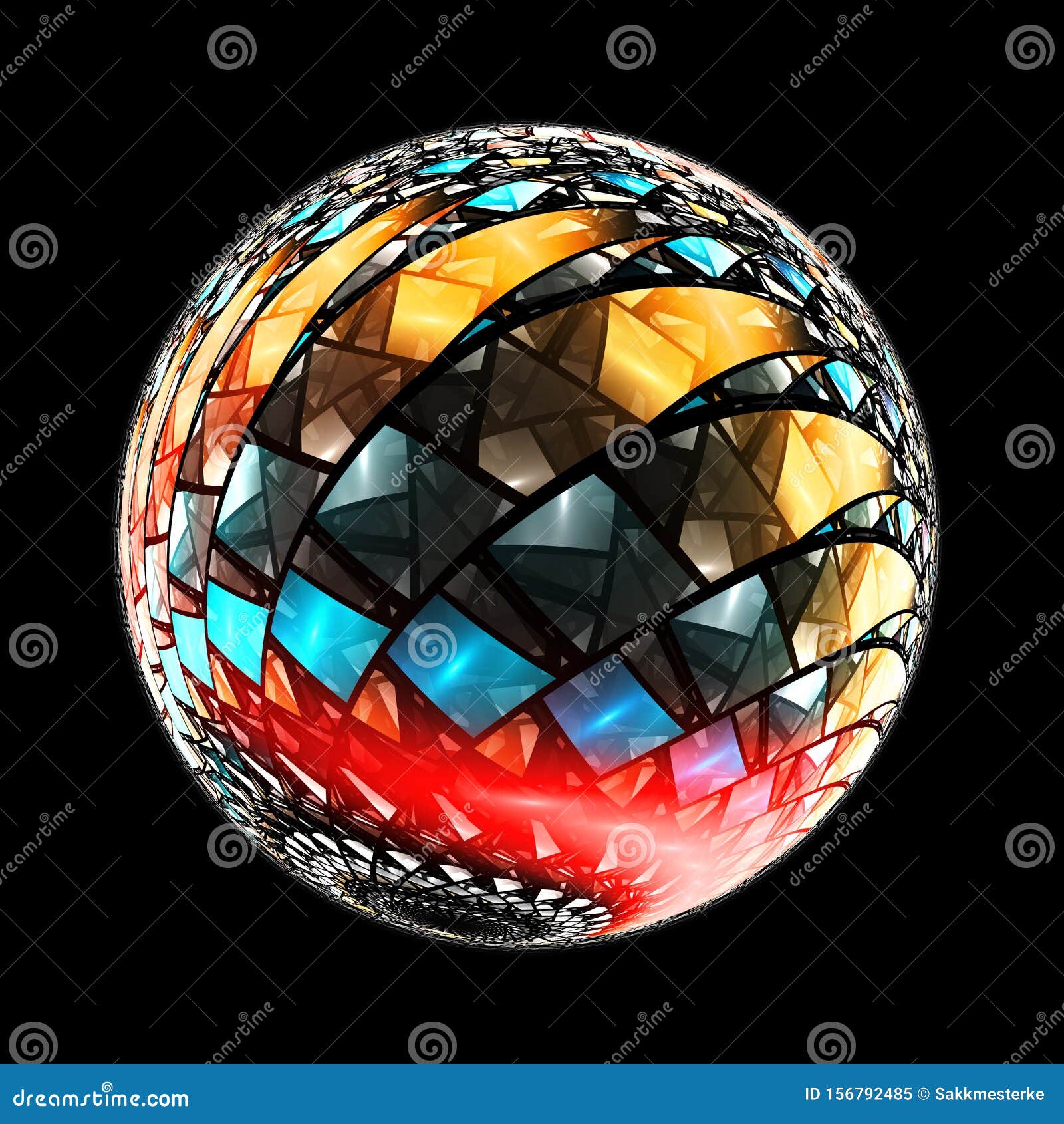 Circular Stained Glass Patterns