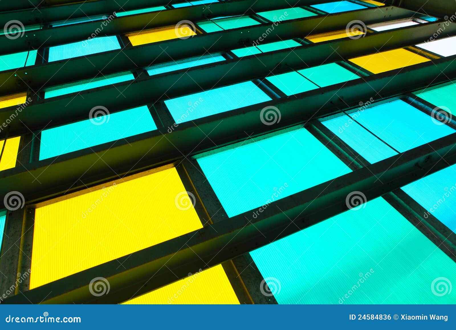 Colorful Stained Glass Window Stock Photo - Image of windowed, vivid ...