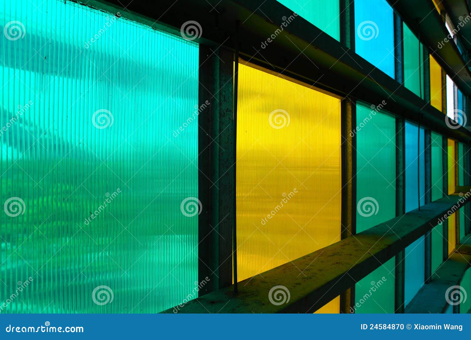 Colorful Stained Glass Window Stock Photo - Image of windowed, details ...