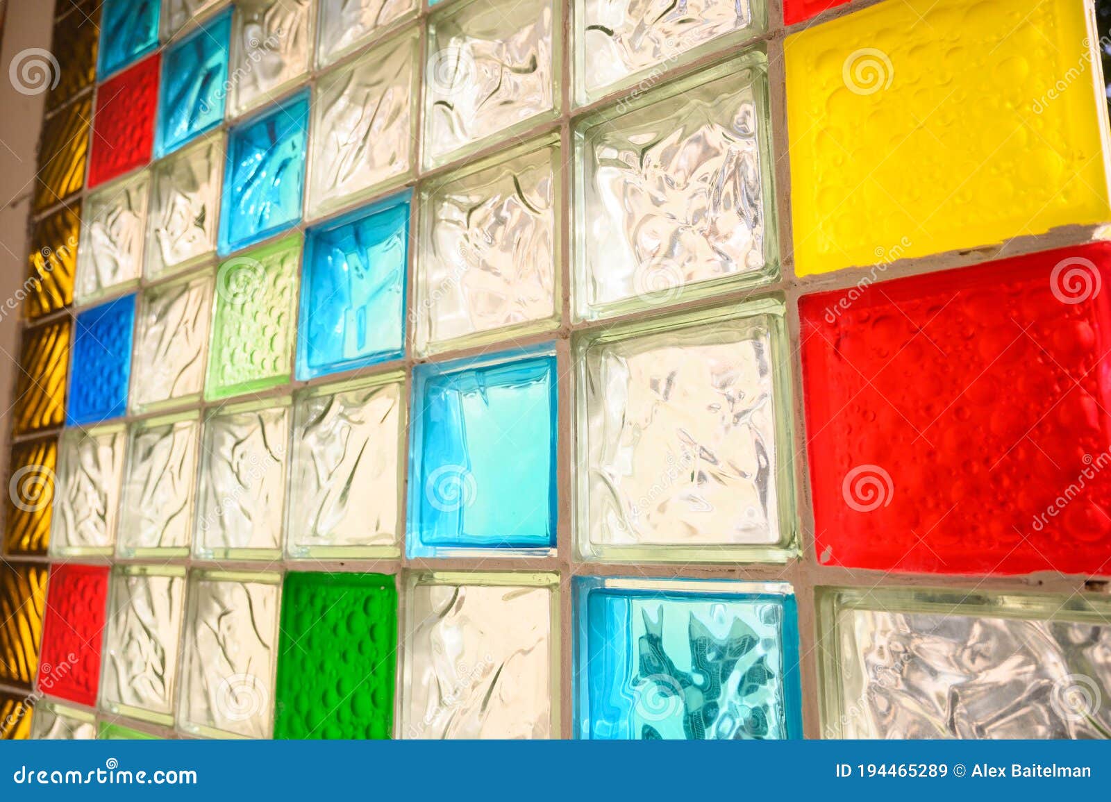 A Colorful Stained Glass Window Stock Image - Image of door, texture ...