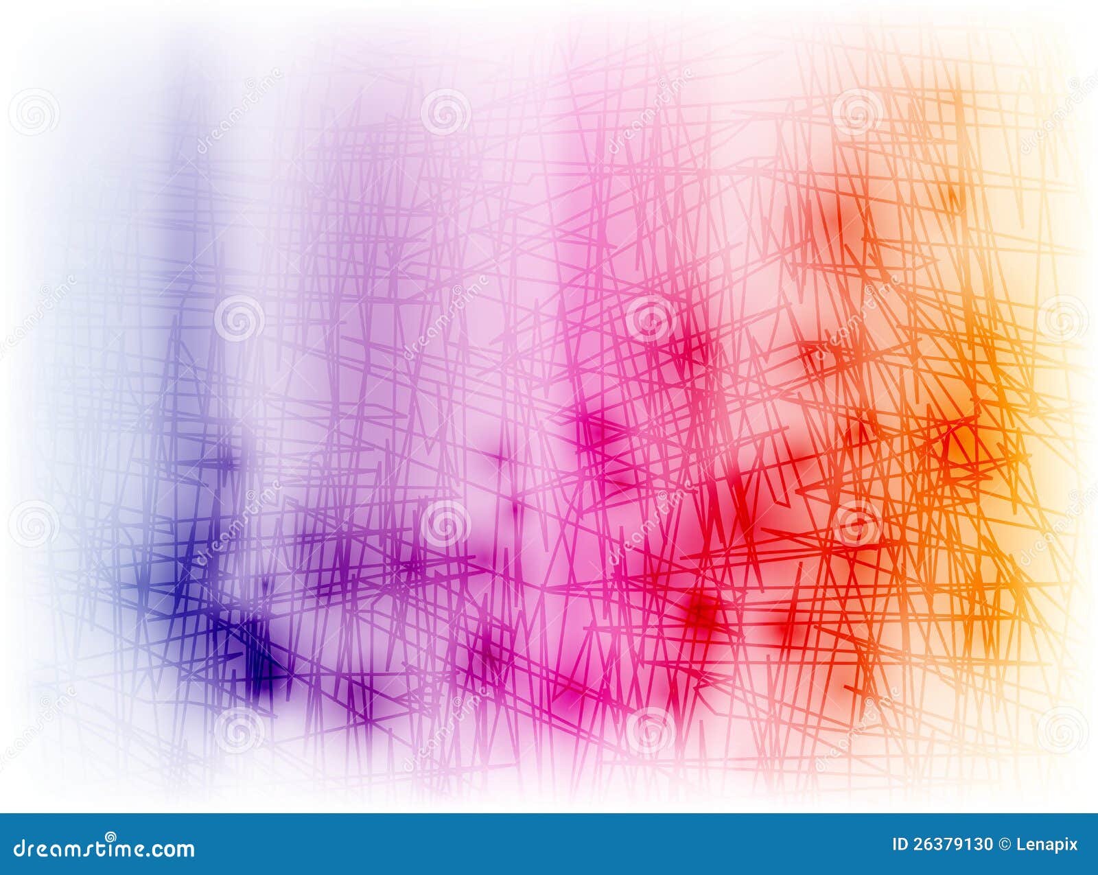 Colorful stained scribble stock vector. Illustration of child - 26379130