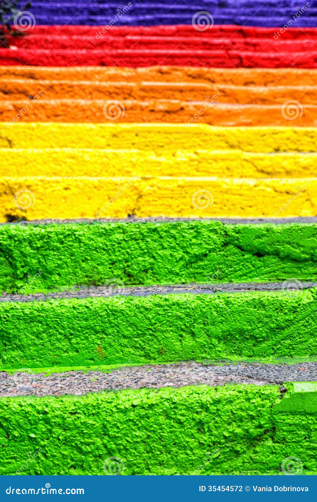 Colorful stairs stock photo. Image of cool, beautiful - 35454572