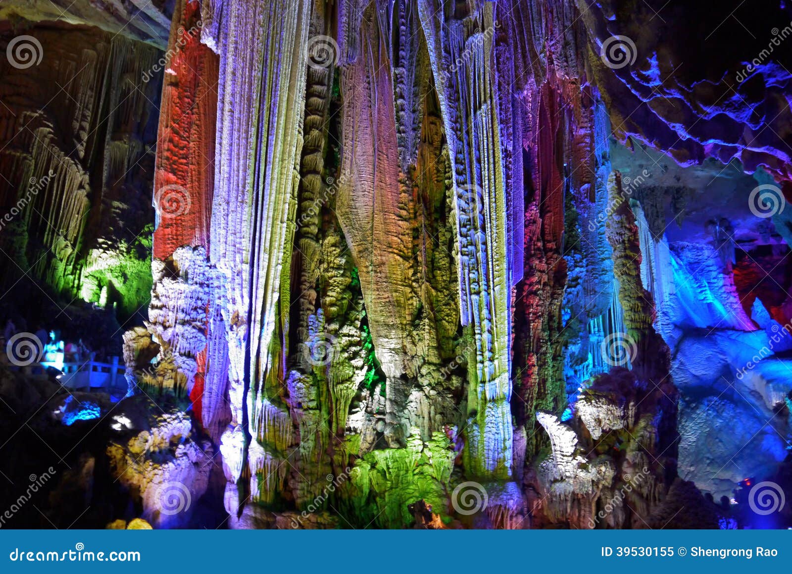 Colorful stalactite stock image. Image of nature, stalactite - 39530155