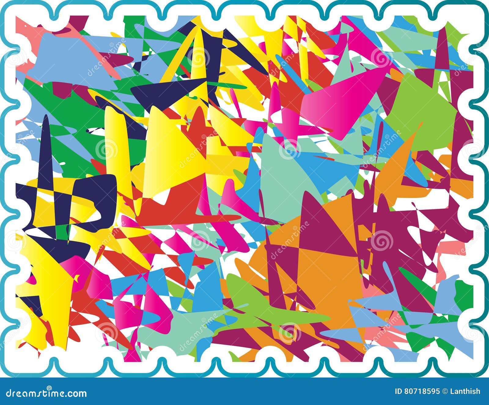 Colorful Stamp Backgrounds Set PNG Royalty-Free Stock Photography ...