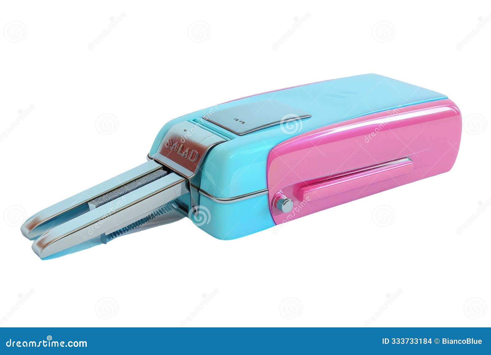 Colorful Stapler Isolated on White Background. Studio Office Product ...