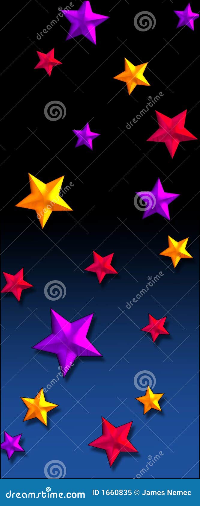 Colorful star background stock illustration. Illustration of tale - 1660835