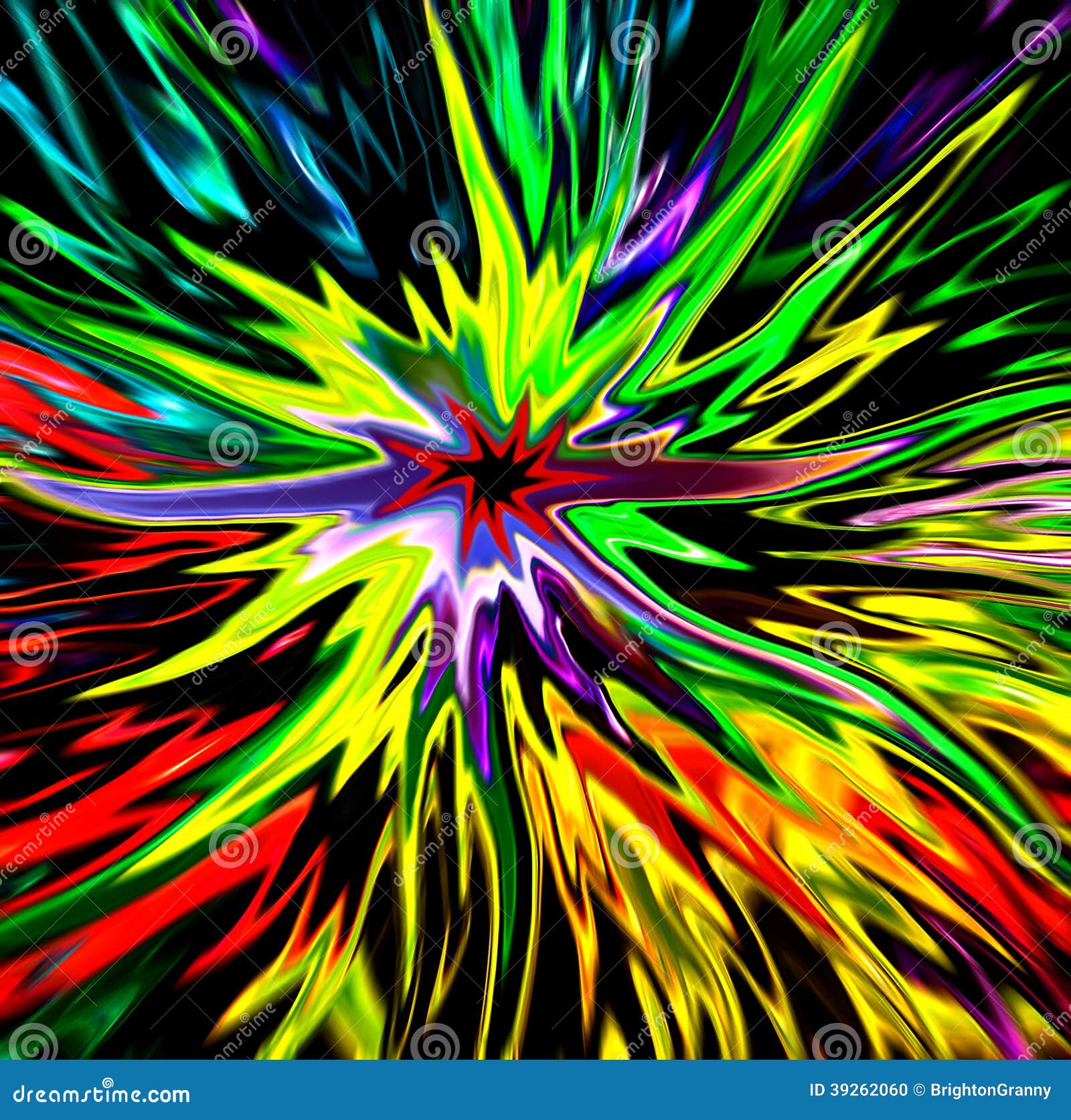 Colorful star burst stock photo. Image of color, explosion - 39262060