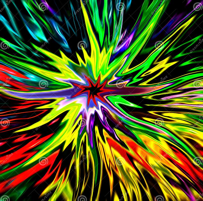 Colorful star burst stock photo. Image of color, explosion - 39262060