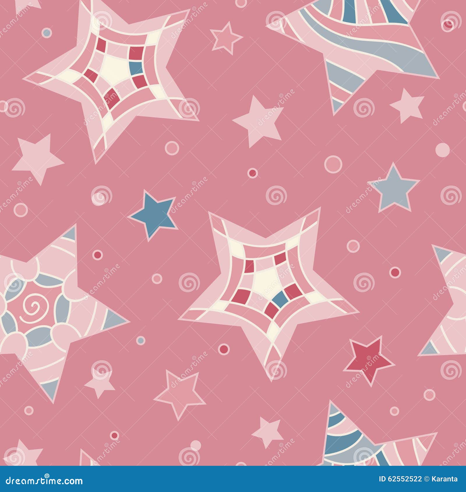 Colorful Star and Circle Texture Stock Vector - Illustration of green ...