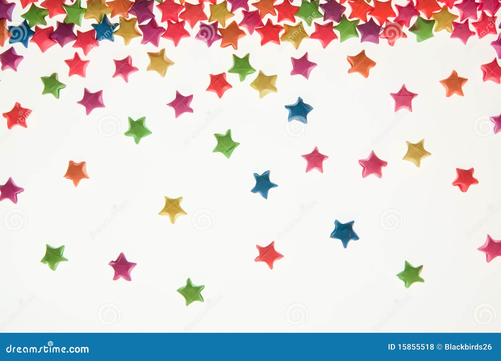 Colorful of Star Sort Scatter Stock Photo - Image of rainbow ...