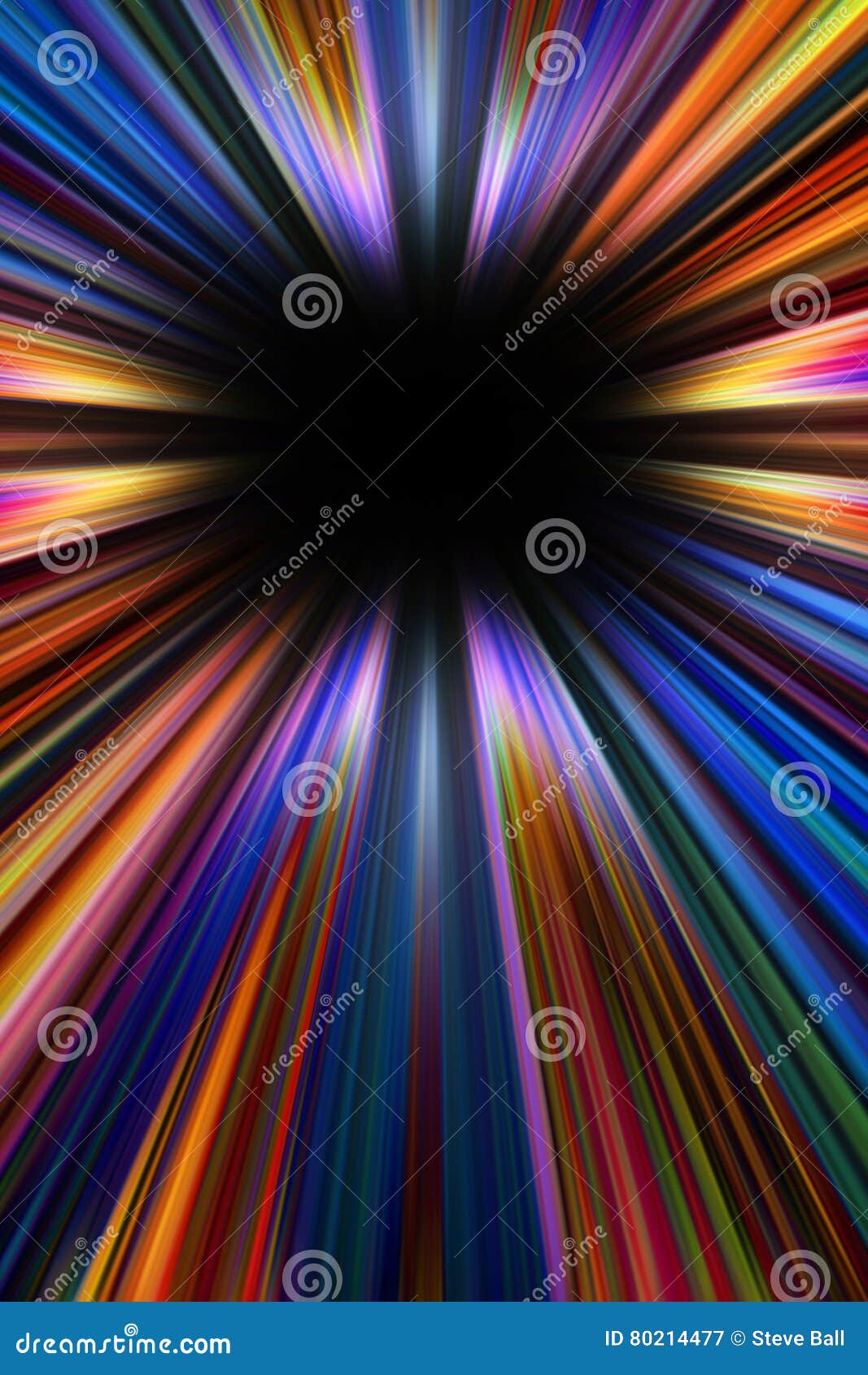 Colorful Starburst Explosion Background Stock Illustration ...