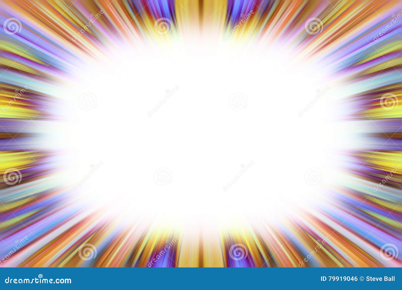 Colorful Starburst Explosion Border Stock Illustration - Illustration ...