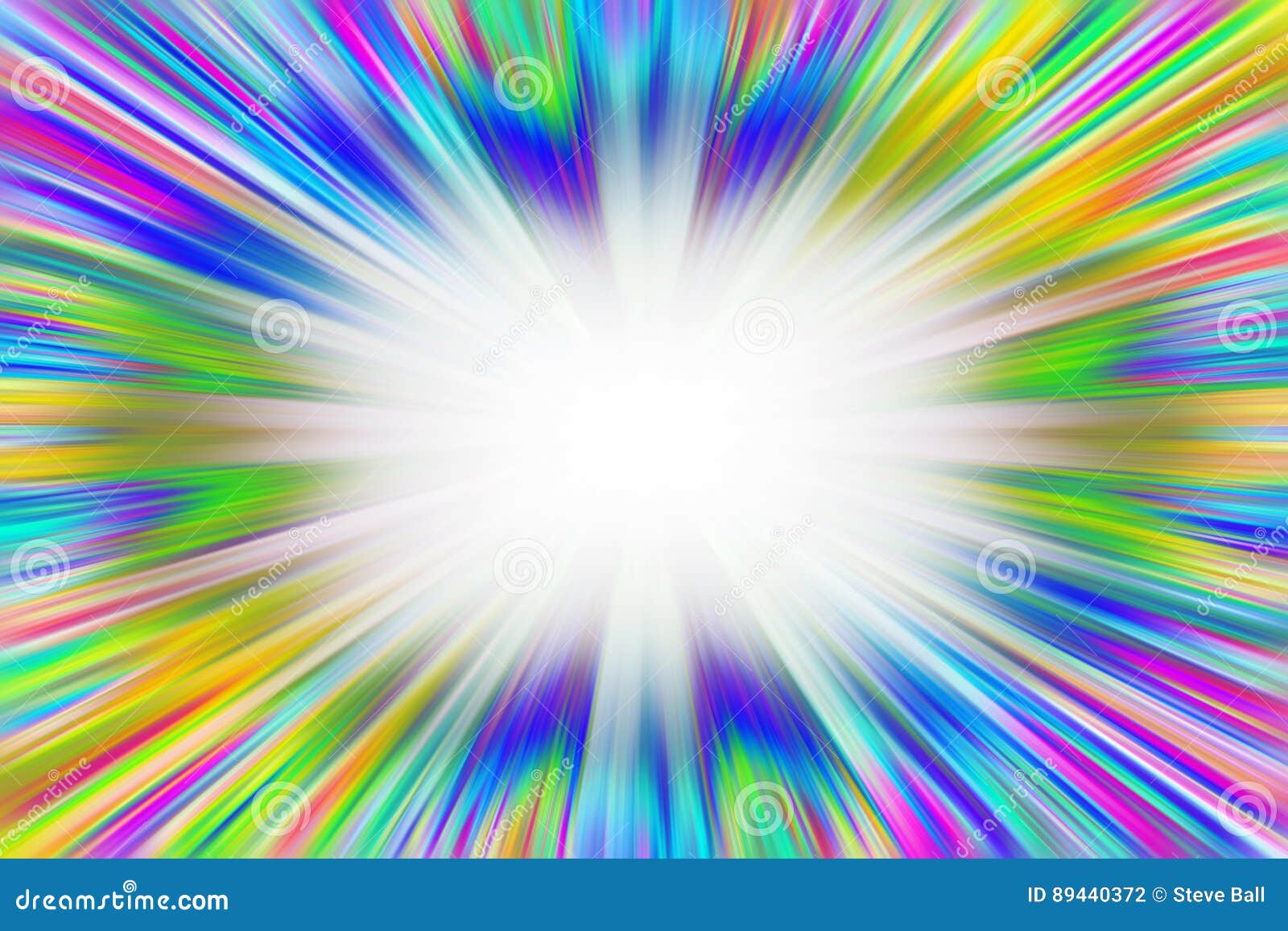 Colorful Starburst Explosion Stock Illustration - Illustration of ...