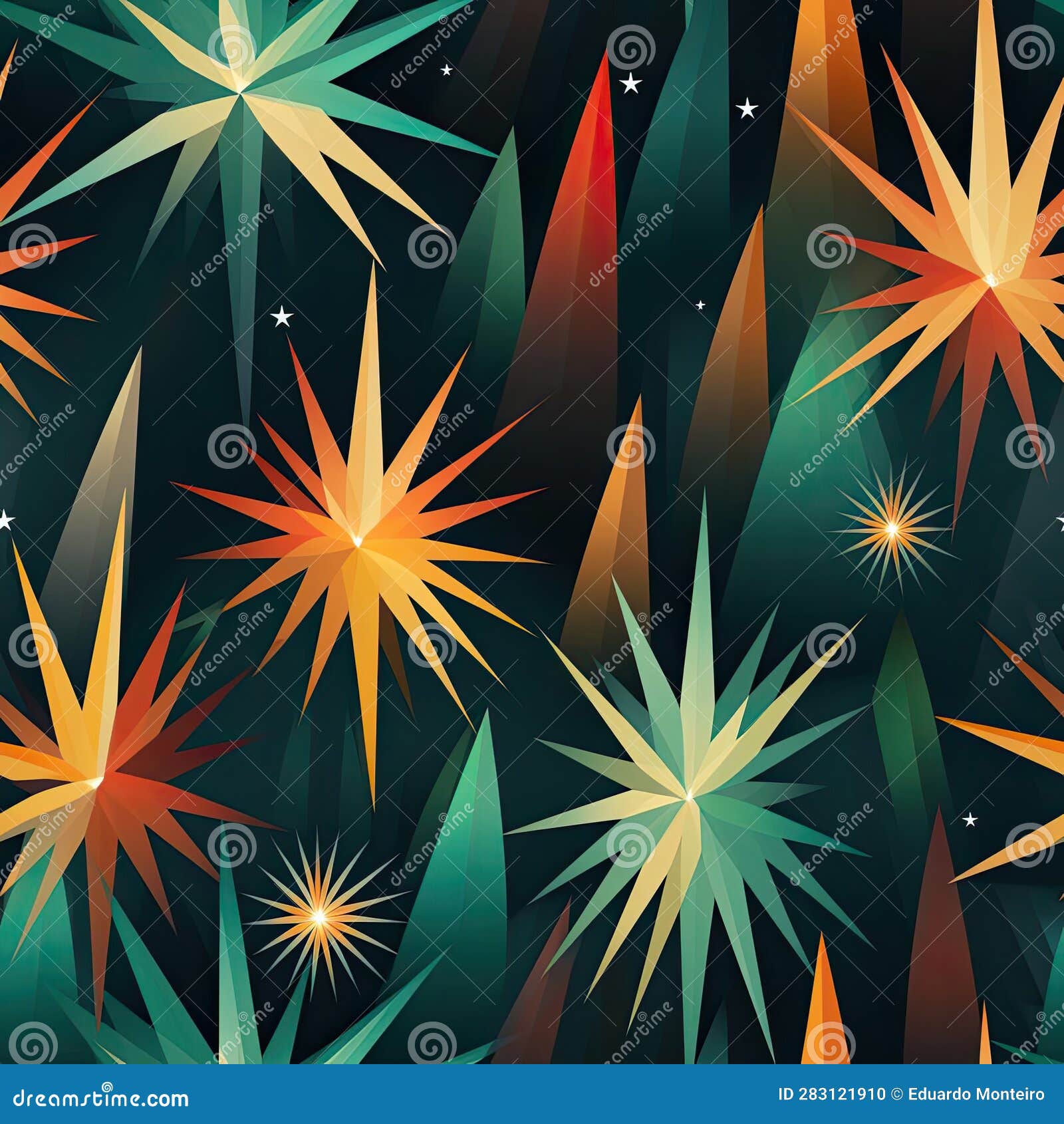 Colorful Starburst Pattern with Vibrant Colors and Dynamic Angles ...