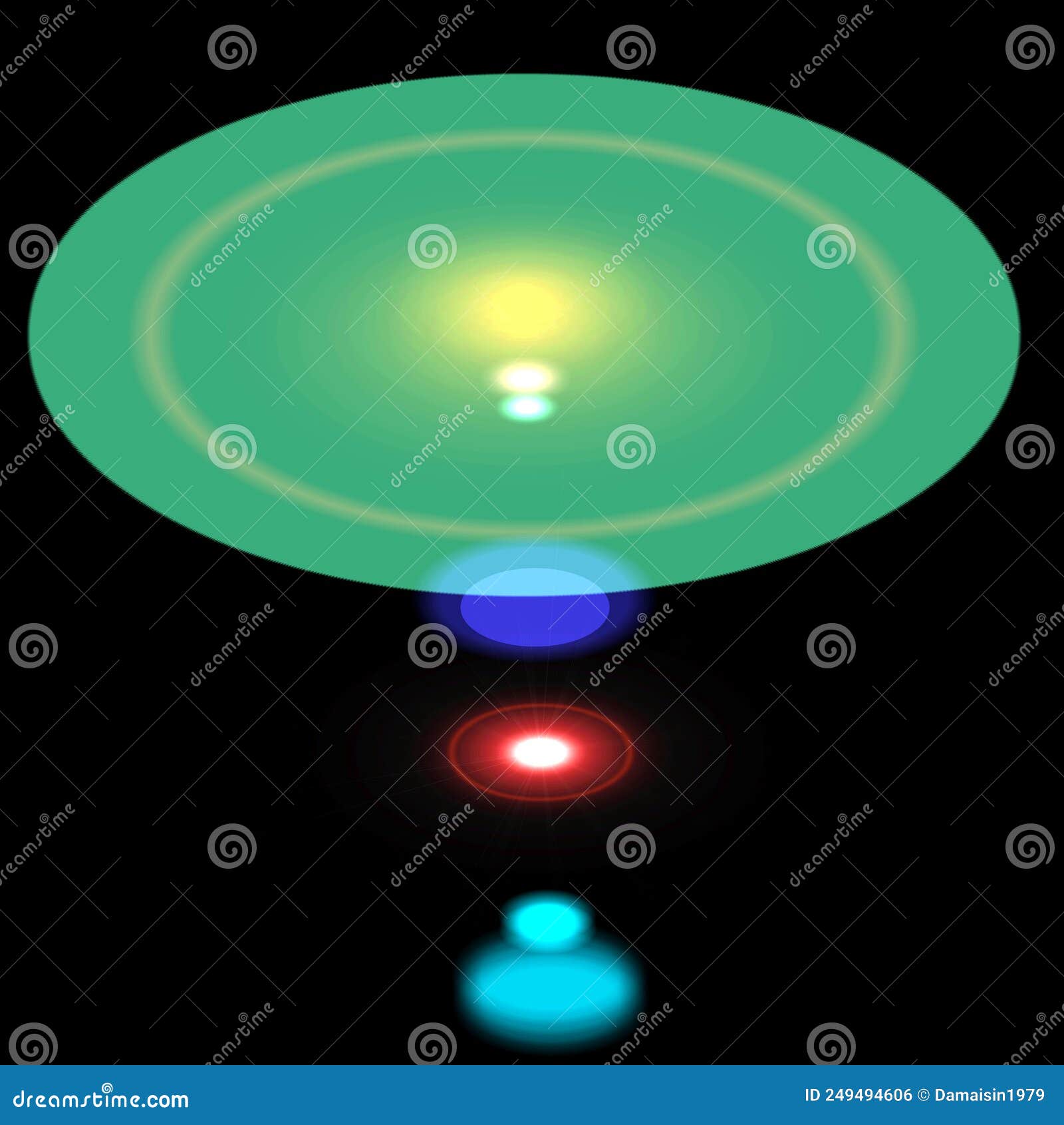 Colorful Stars Galaxy Lights and Fluid Forms. Abstract Background Stock ...