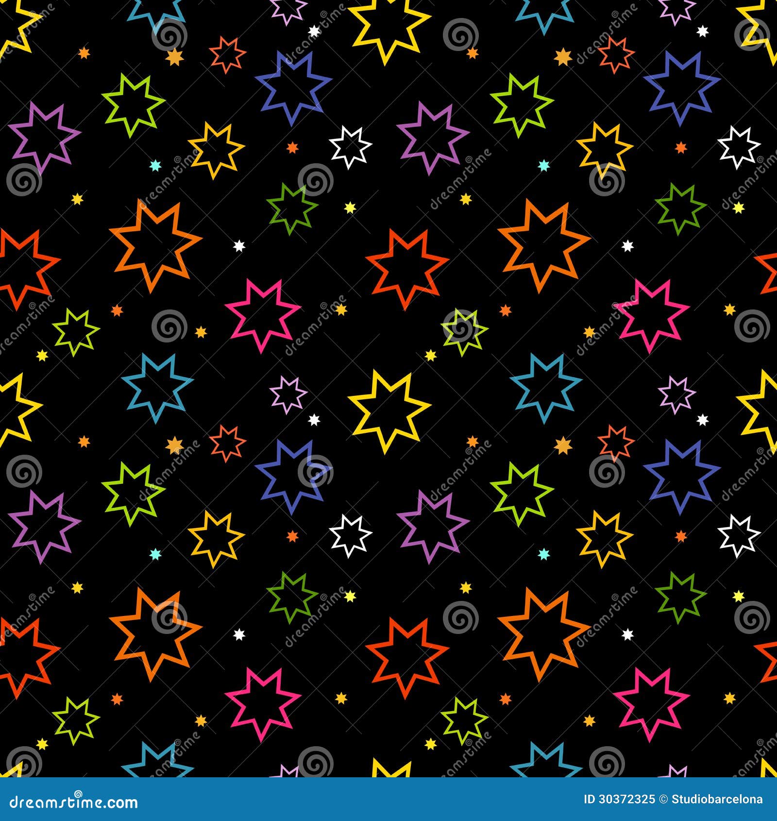 Colorful stars texture stock vector. Illustration of graphic - 30372325