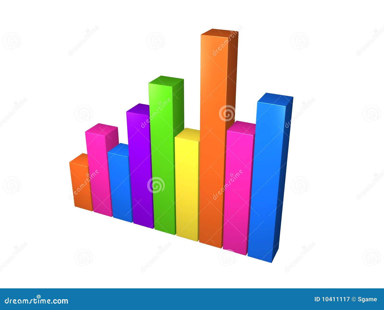 Colorful stat stock illustration. Illustration of statistic - 10411117